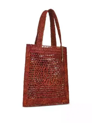 Chloé Raffia Tote Bag - Brown