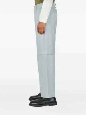 WYNN HAMLYN Detachable-panel Linen Trousers
