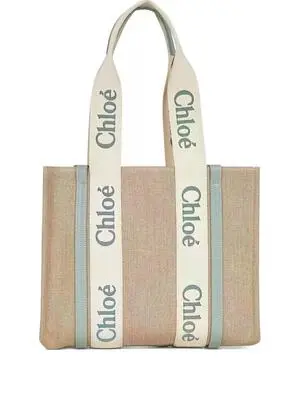 Chloé Woody Logo-embellished Tote
