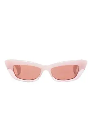 AQUAZZURA Riviera Cat-eye Sunglasses - Pink