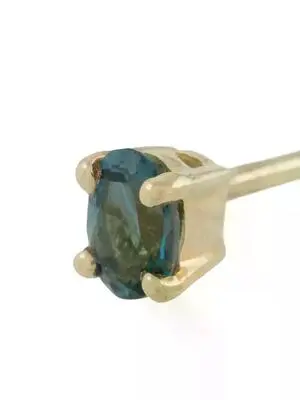 WOUTERS & HENDRIX 18kt Yellow Gold Topaz Charleston Chapters Stud Earrings - Blue