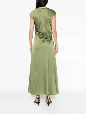 Simkhai Burke Cowl-neck Midi Dress