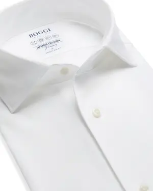 Boggi Milano Regular Fit Shirt - White