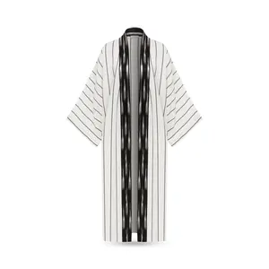 KUTNIA Striped Kimono Robe