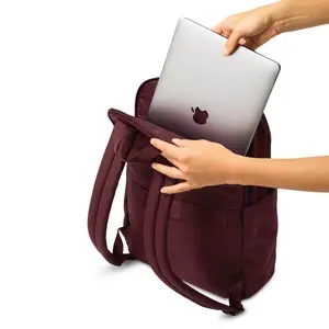 BEIS The Classic Backpack - Burgundy