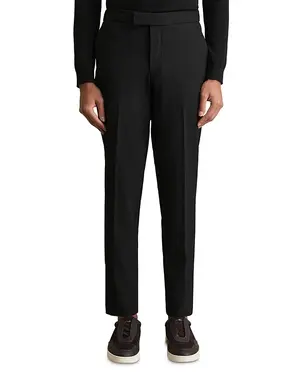 REISS Slim Fit Trousers - Black