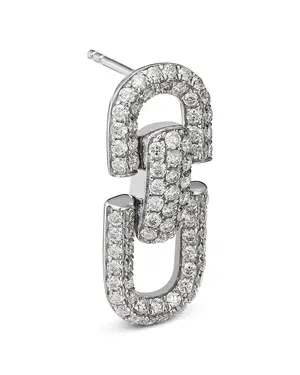 Bloomingdale'S Diamond Link Drop Earrings