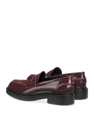 Agl Loira Loafer Flats - Bordeaux