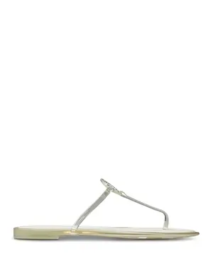 Tory Burch Mini Miller Jelly Sandals - Clear/silver