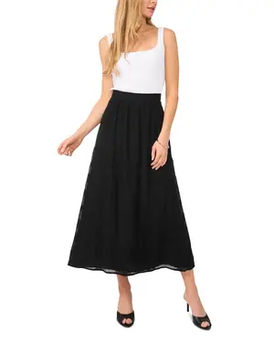 Vince Camuto Textured Midi Skirt