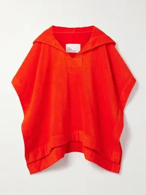 Lisa Marie Fernandez Cotton-terry Coverup - Red