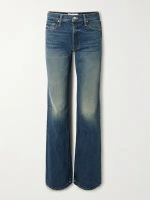 MOTHER The Reifler Mid-rise Straight-leg Jeans
