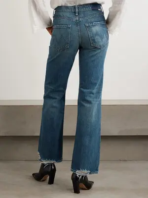 MOTHER The Reifler Mid-rise Straight-leg Jeans