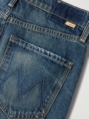 MOTHER The Reifler Mid-rise Straight-leg Jeans