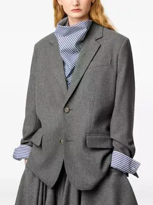 Ami Single-breasted Wool Jacket