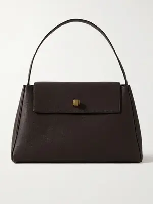 Khaite Audrey Textured-leather Tote