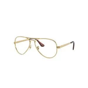Ray-ban Aviator Max Optics Eyeglasses Frame - Arista Gold