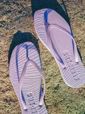 Sleeper Tapered Flip-flops - Purple