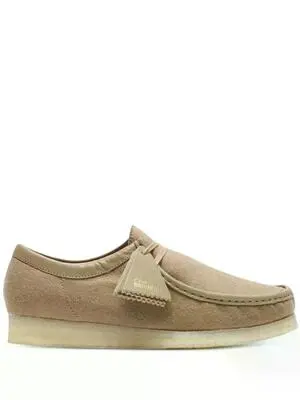 Clarks Wallabee Wool Boots - Neutrals