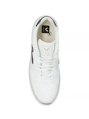 VEJA V-10 Leather Sneakers - White