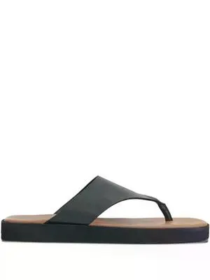 BY MALENE BIRGER Marisol Platform Thong Sandals - Black