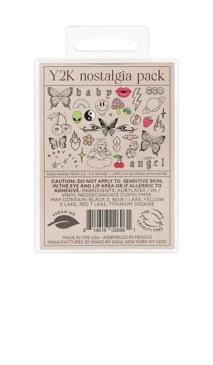 INKED BY DANI Y2k Nostalgia Temporary Tattoos