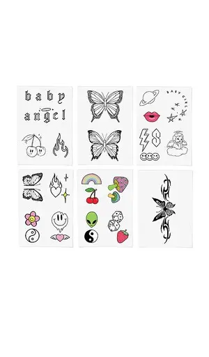 INKED BY DANI Y2k Nostalgia Temporary Tattoos