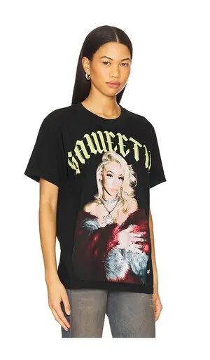 PHILCOS Saweetie Gold Graphic Tee