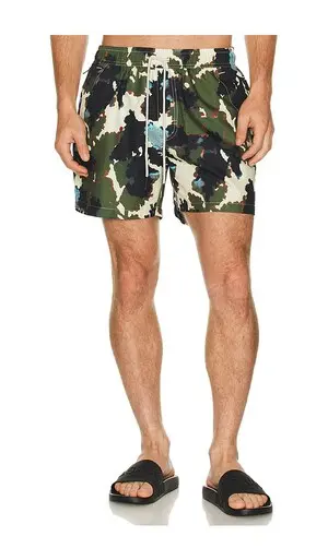 Oas Foliago Swim Shorts