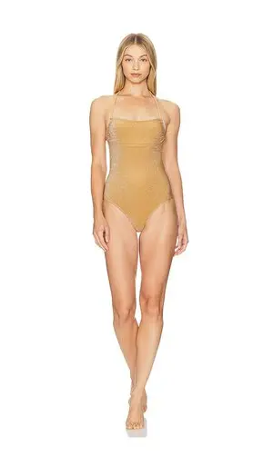 Free People Metallic Swimsuits