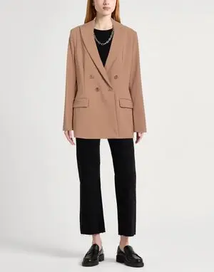 TWINSET Crepe Double-breasted Blazer