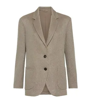 Brunello Cucinelli Cuffed Blazers For Women