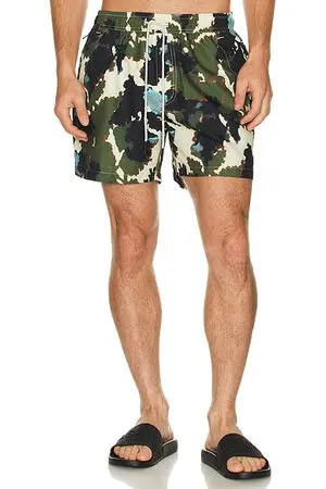Oas Foliago Swim Shorts Multi