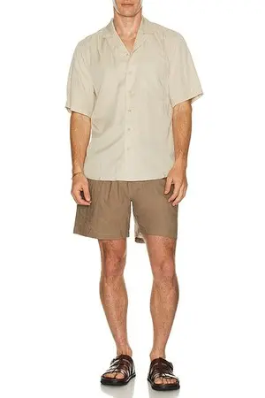 Onia Lyocell Vacation Shirt - Stone