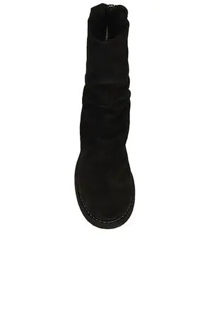 Guidi Metal Heel Back Zip Boot