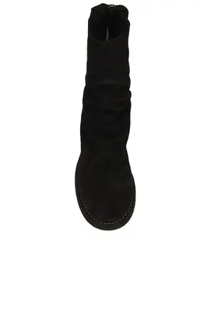 Guidi Metal Heel Back Zip Boot