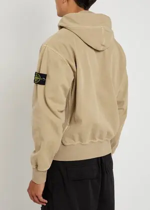 Stone Island Hooded Canvas Work Jacket