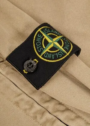 Stone Island Hooded Canvas Work Jacket