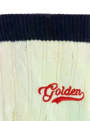 GOLDEN GOOSE Logo-embroidered Socks