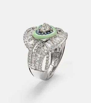 KAMYEN 18kt White Gold Ring With Diamonds