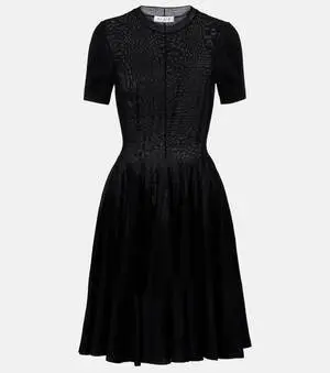 Alaïa Skater Wool Mini Dress