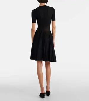 Alaïa Skater Wool Mini Dress