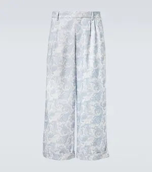 Commas Slit Pants For Men