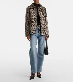 Rixo Leila Leopard-print Jacket