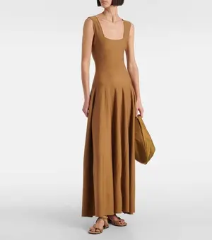 Khaite Aimee Suede Sandals