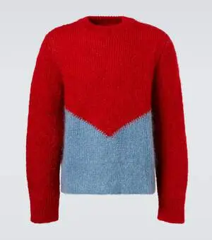 JIL SANDER Mohair-blend Crewneck Sweater