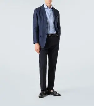 Etro Floral Cotton Jacquard Shirt
