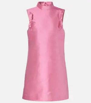Valentino Garavani Silk Shantung Minidress