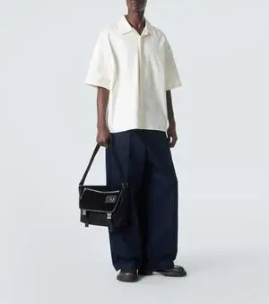 Loewe Flex Medium Messenger Bag - Black