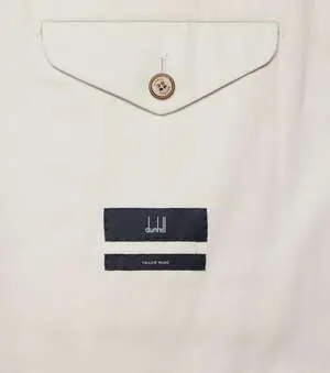 Dunhill Double-breasted Cotton-cashmere Blazer